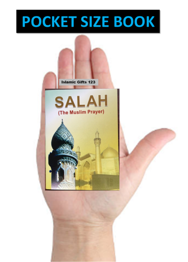 Islamic Salah-Salat Book Muslim Prayers Pocket Size Book - Islamic Gift 123